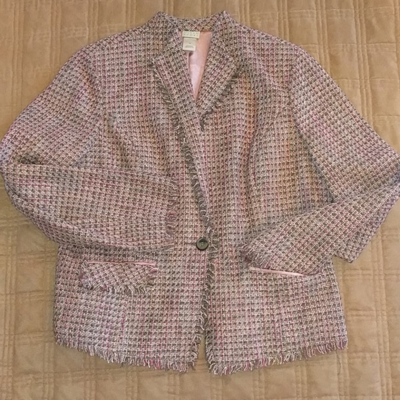 Sigrid Olsen | Jackets & Coats | Reduced Sigrid Olsen Tweed Blazer ...